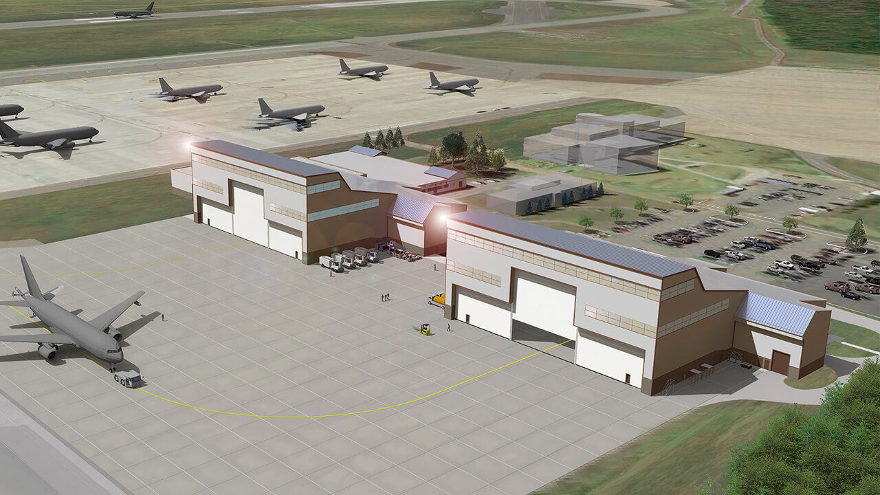 KC-46A Fuel Cell + General Maintenance Hangars | Blairremy